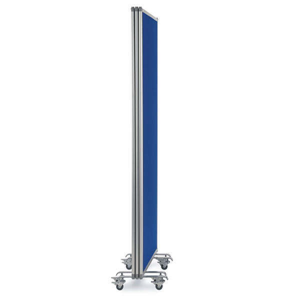 Spaceright Mobile Tri Screen Mobile Exhibition Screen White Light Display